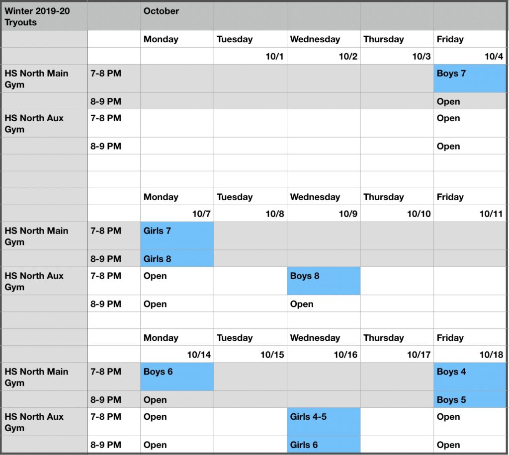 2019-20 Team Tryouts – WWP Hoopsters