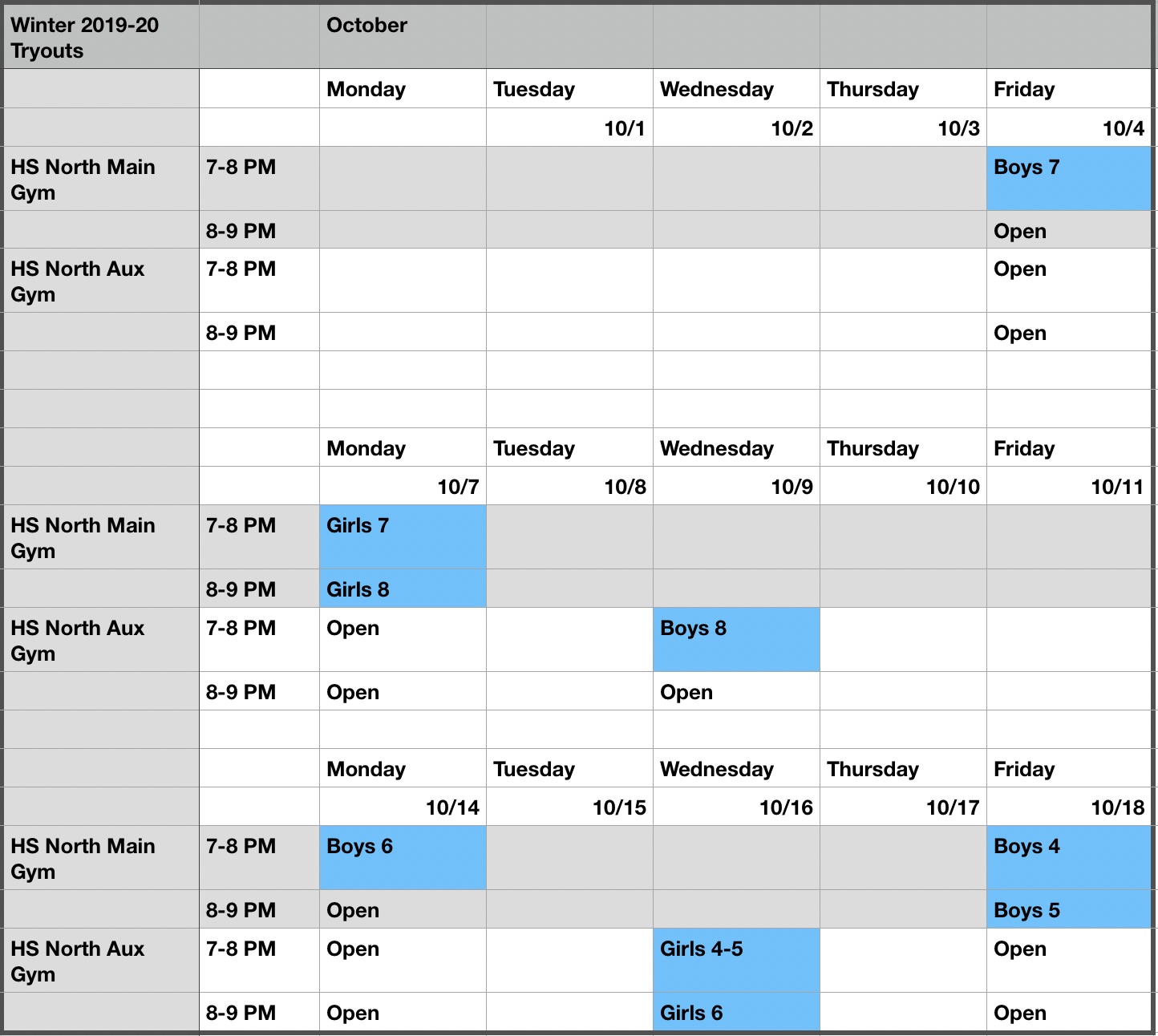 2019-20 Team Tryouts – WWP Hoopsters